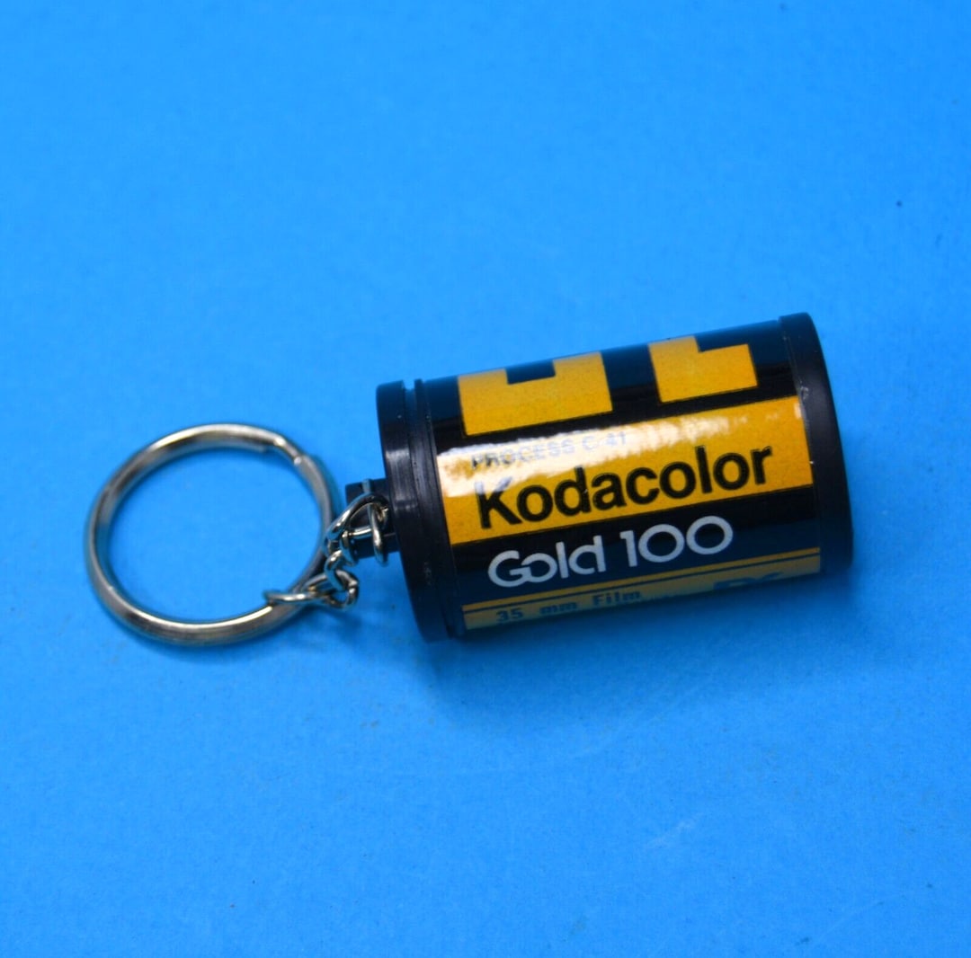 Kodak Kodacolar Gold 100 35mm Film Cartridge KEYCHAIN - Etsy