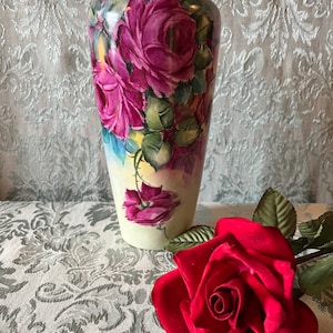 Hand Painted Rose - Etsy