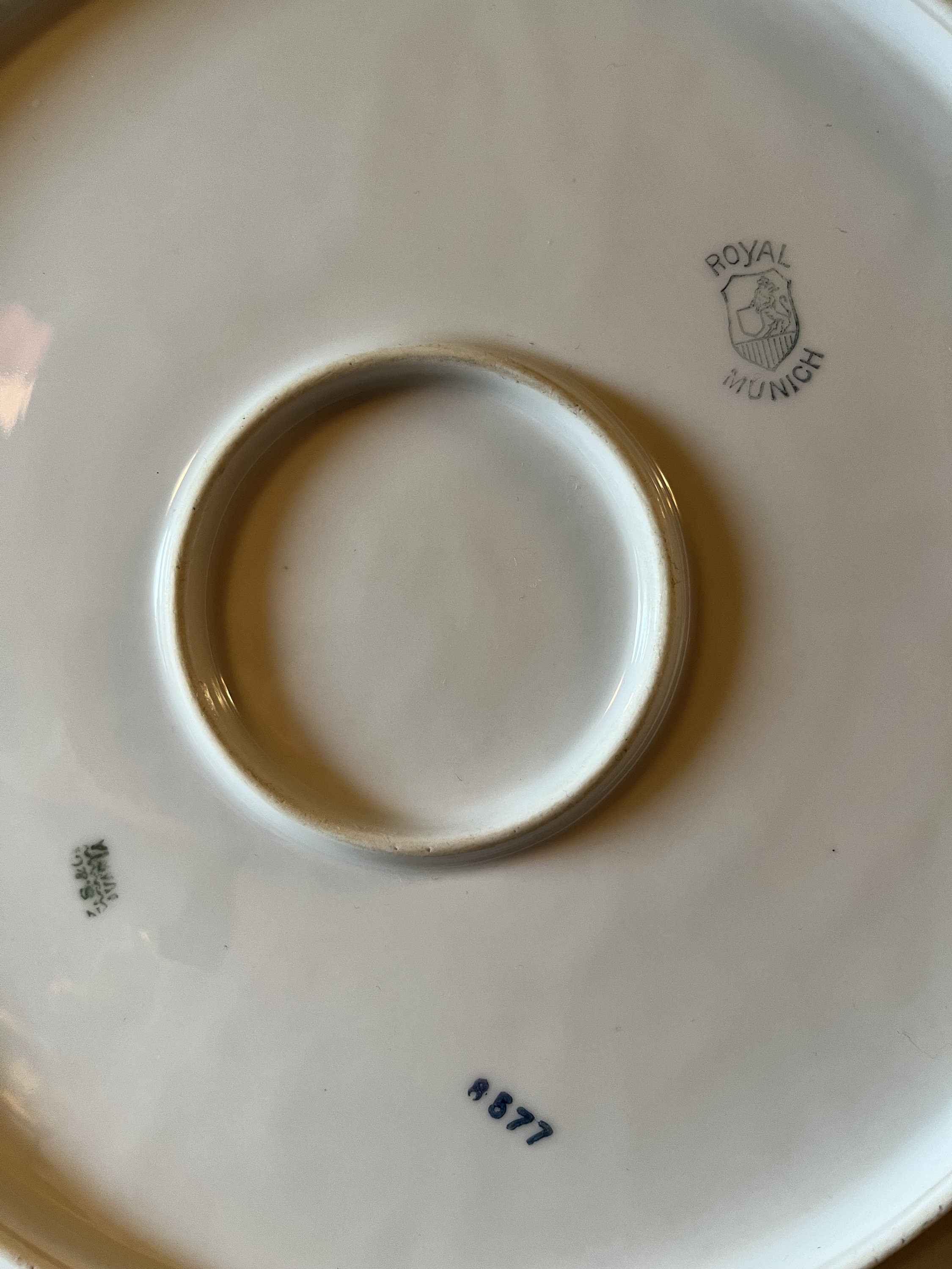 Vintage "royal Munich" Hand-painted Porcelain Platter With Roses - Etsy