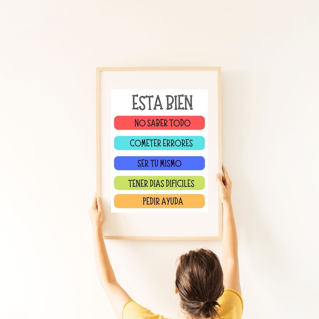 Esta Bien, Wall Art, Kids Wall Art, Kids Room Wall Art, Bedroom Prints ...