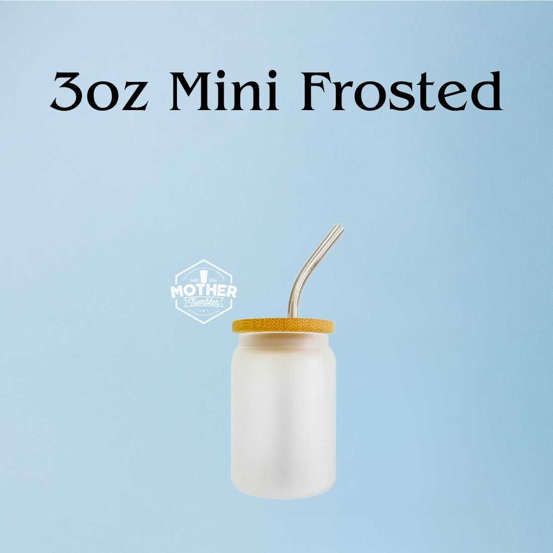 3oz Mini Frosted Glass Sub - Etsy