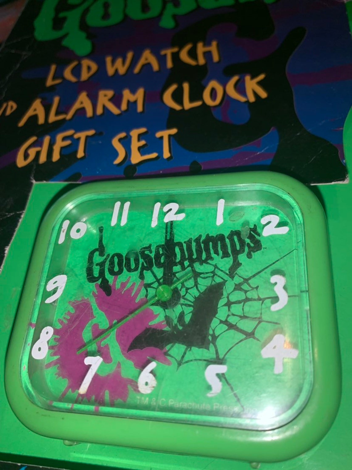 Rare Goosebumps LCD Watch and Alarm Clock Gift Set in Original Box - Etsy