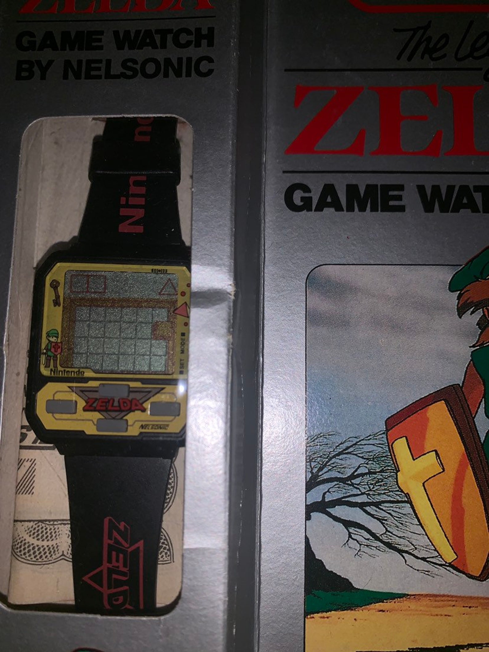 Mint in Box Nintendo Nelsonic Black Zelda Game Watch .works - Etsy