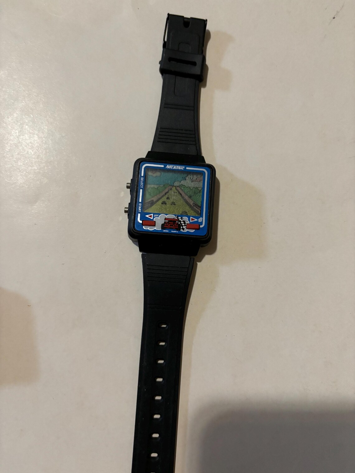 Nelsonic Nintendo Car Racing Race Vintage Video Game Watch. Excellent ...
