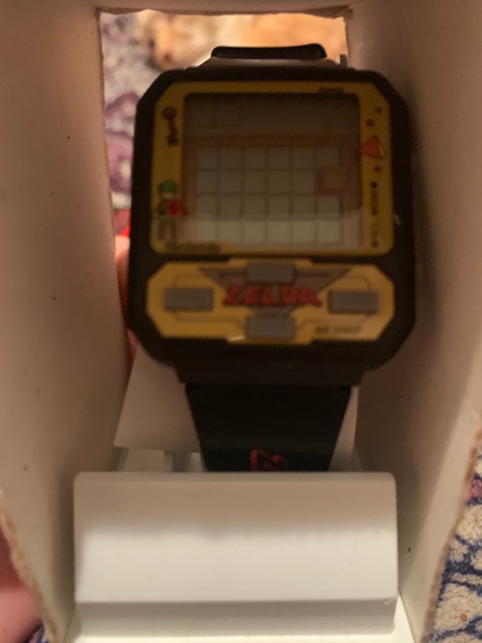 Rare Black Zelda Nintendo Nelsonic Game Watch Mint in Box Unused ...