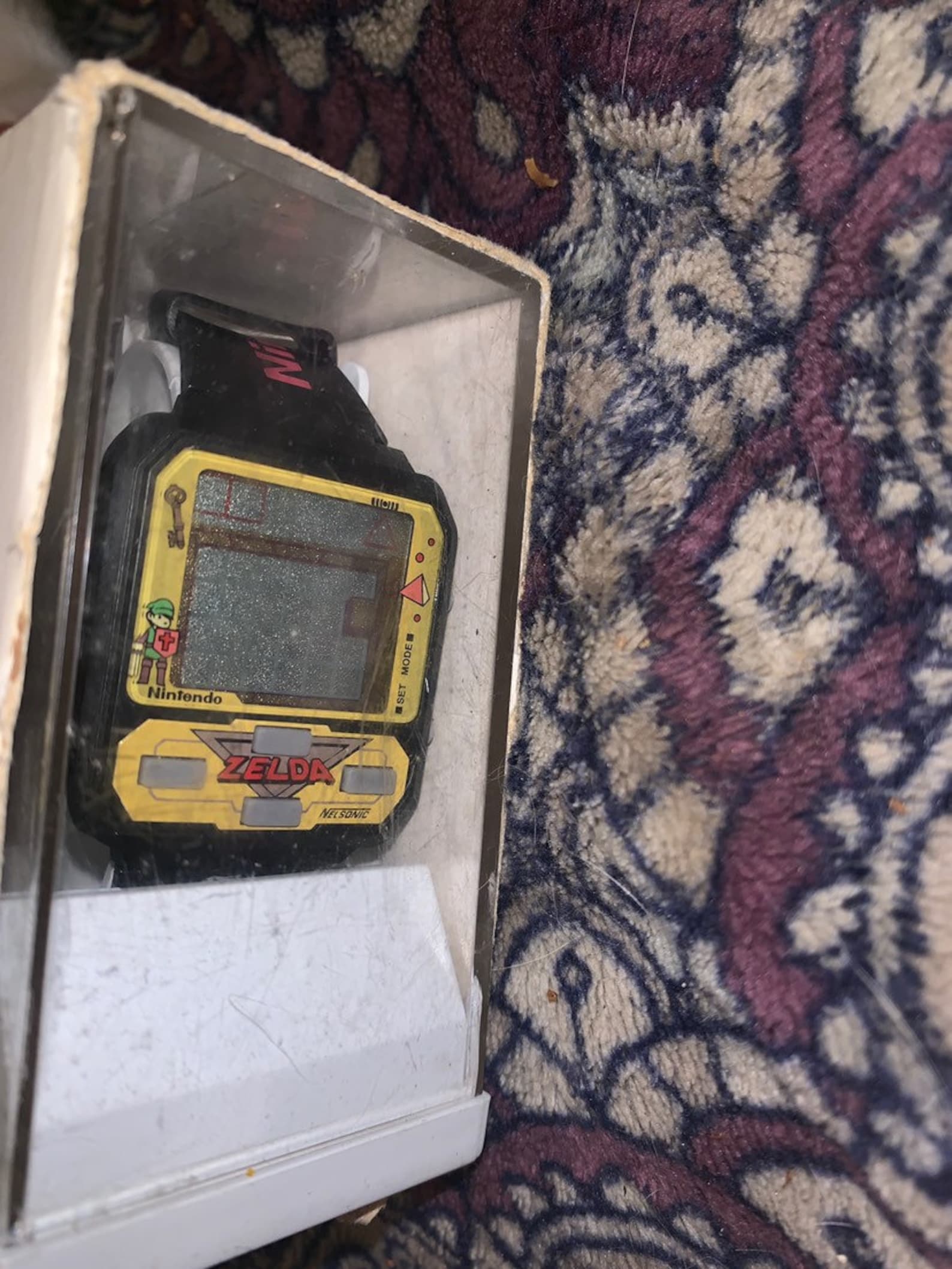 Rare Black Zelda Nintendo Nelsonic Game Watch Mint in Box Unused ...