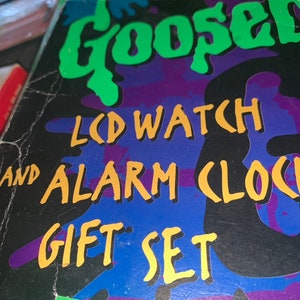 Rare Goosebumps LCD Watch and Alarm Clock Gift Set in Original Box - Etsy