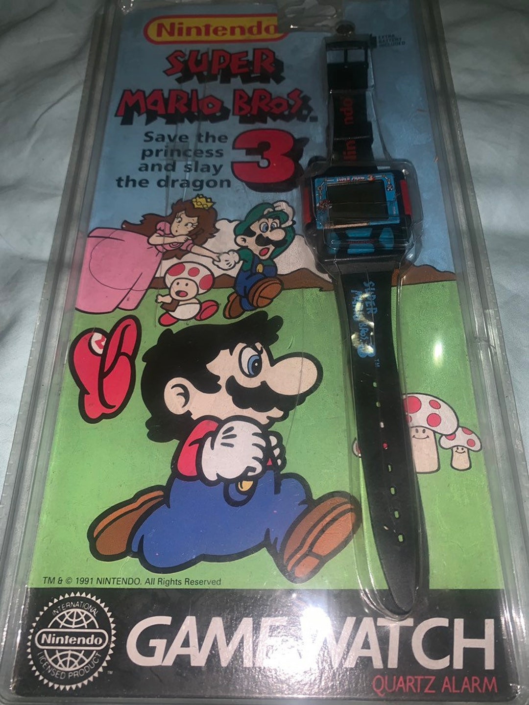 Super Mario Bros. 3 Nintendo Nelsonic Game Watch in Original Package ...