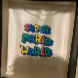 Super Mario World Video Game Watch. Mint in Box and Working With Fresh ...