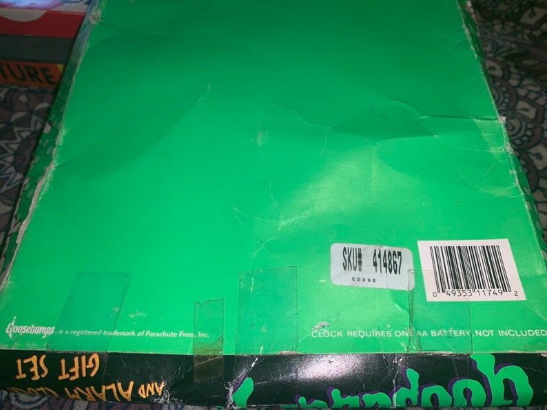 Rare Goosebumps LCD Watch and Alarm Clock Gift Set in Original Box - Etsy