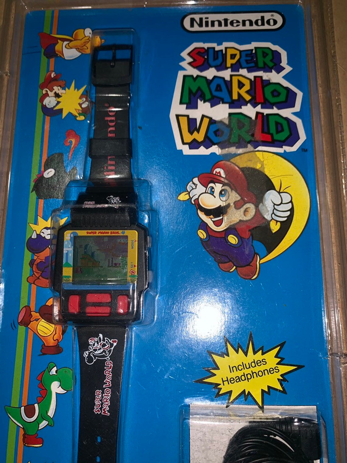 Rare Super Mario World 4 Nelsonic Nintendo Game Watch Mint Sealed in ...