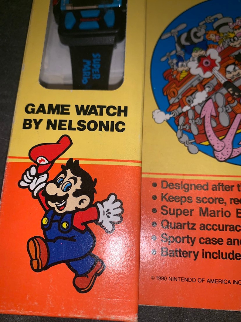 Nintendo Mario 3 Game Watch by Nelsonic Mint Working With Battery in ...