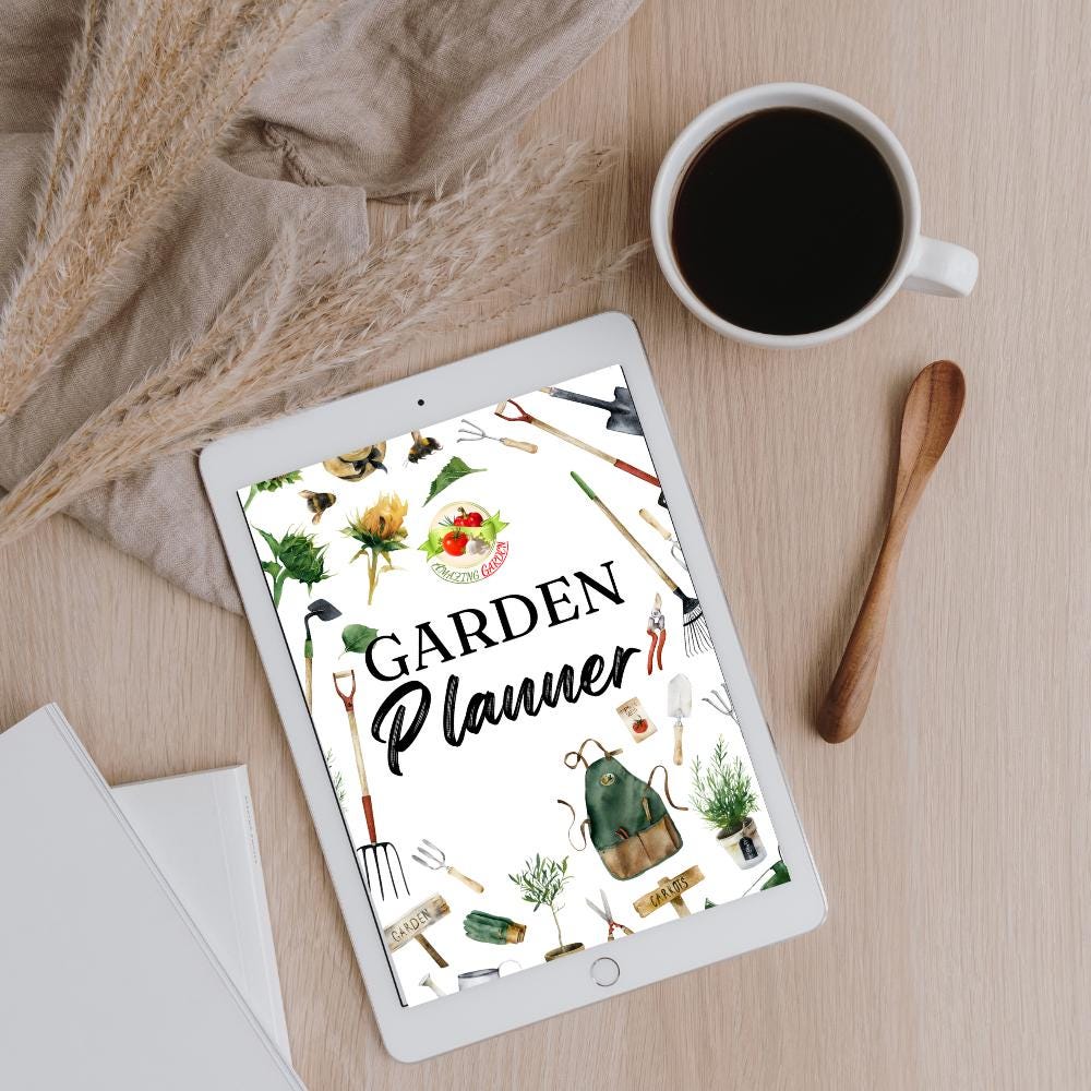 Printable Garden Planner 40 Pages Seasonal Gardening Tips Weekly ...