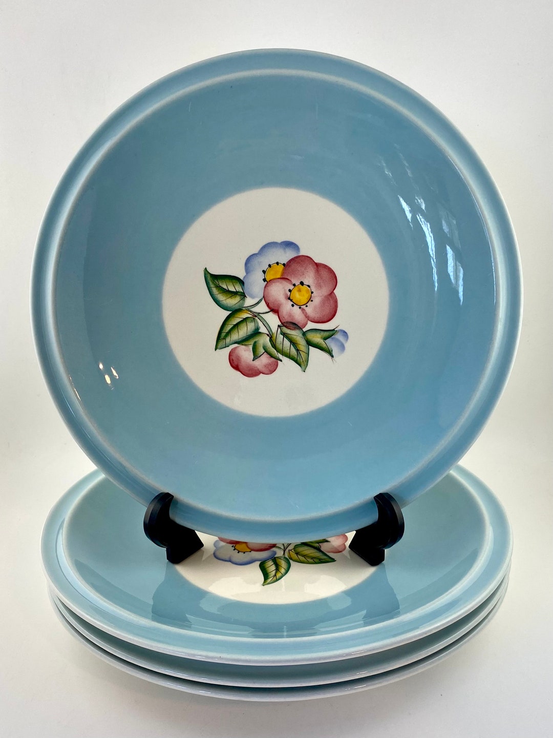 RARE HTF Vernon Kilns Rio Vista Ultra California 9 1/4 - Etsy