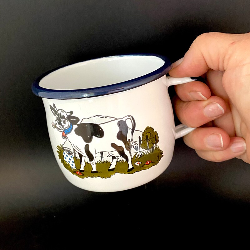 Enamelware Cups - Etsy