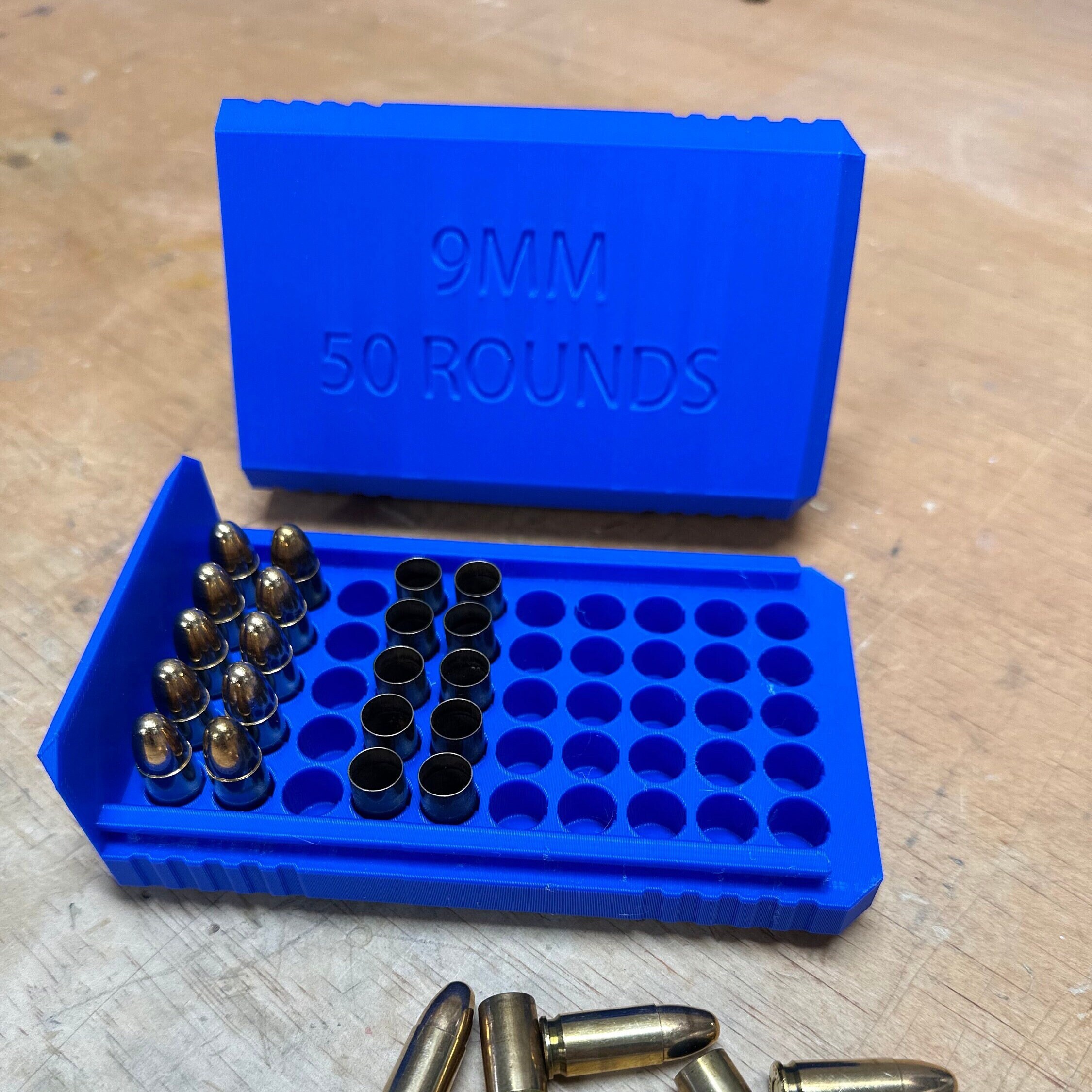9mm Ammo Holder Reloading Tray Ammo Box Storage Custom 3D Print - Etsy