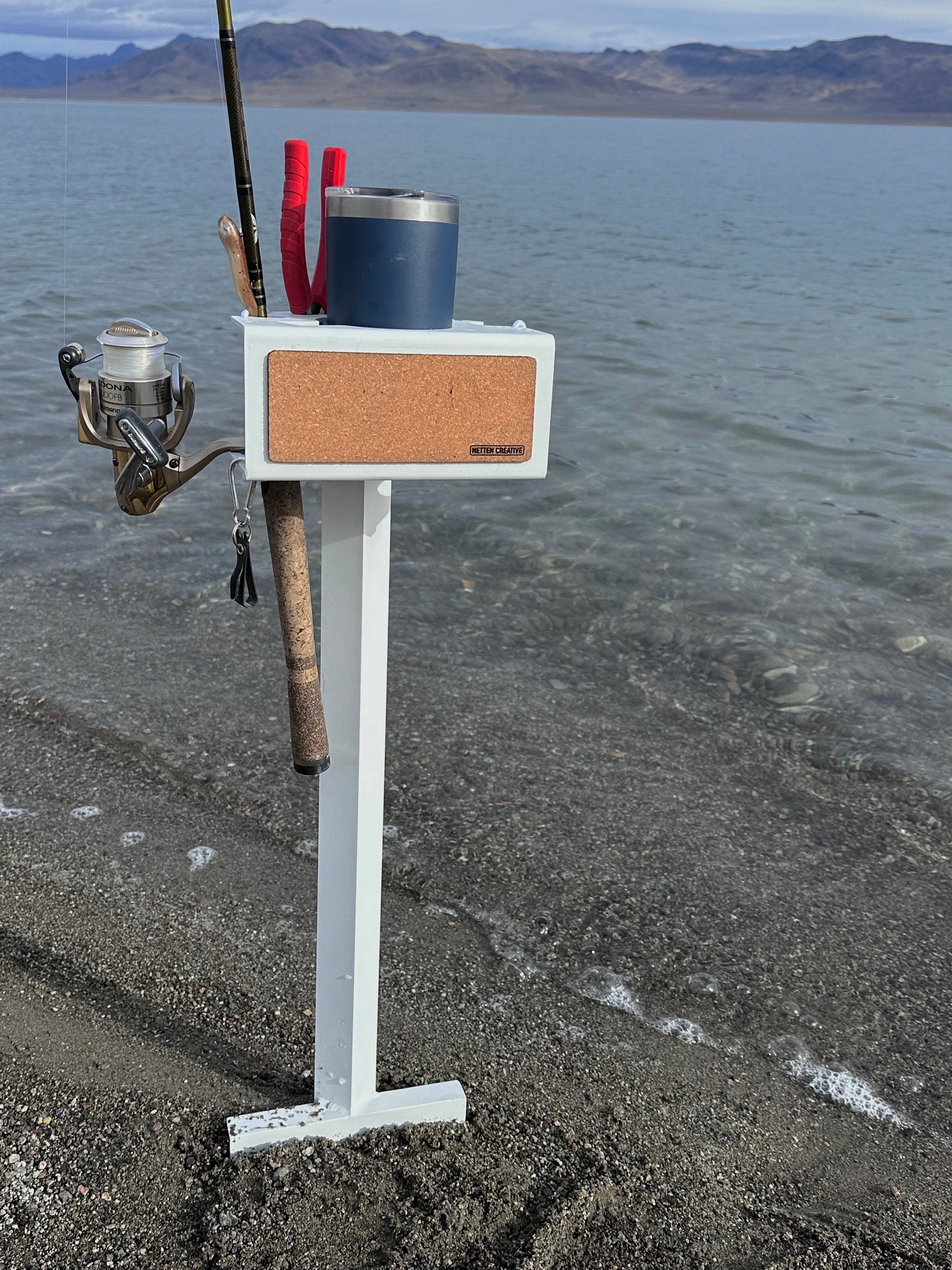 Fishing Rod Holder Fly Fishing, Surf Fishing, Spin Fishing: 2 Rods and ...