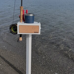 Fishing Rod Holder - Fly Fishing, Surf Fishing, Spin Fishing: 2+ Rods ...