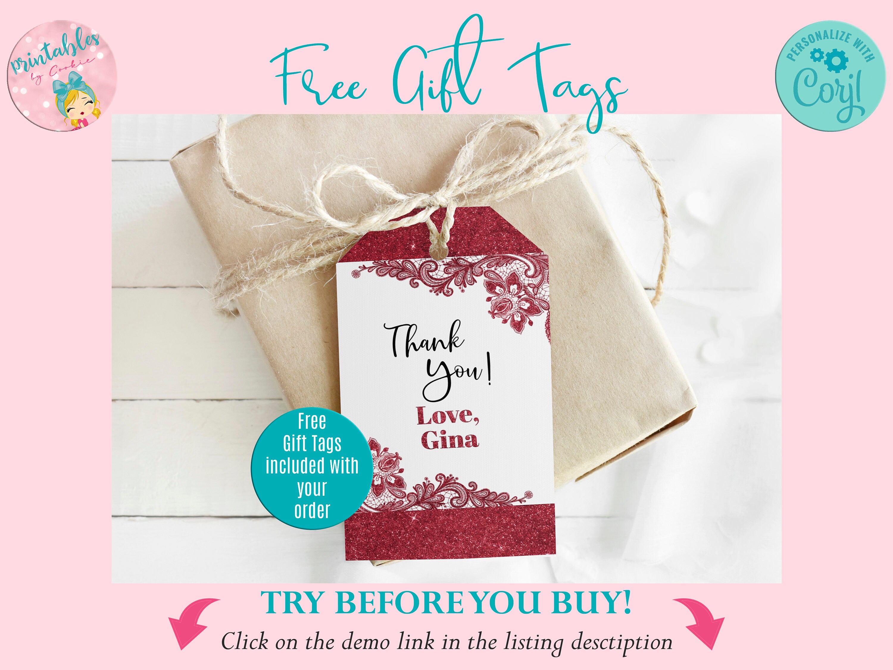 Red Lace Chocolate Bar Label Candy Bar Wrapper Instant Download Crimson ...