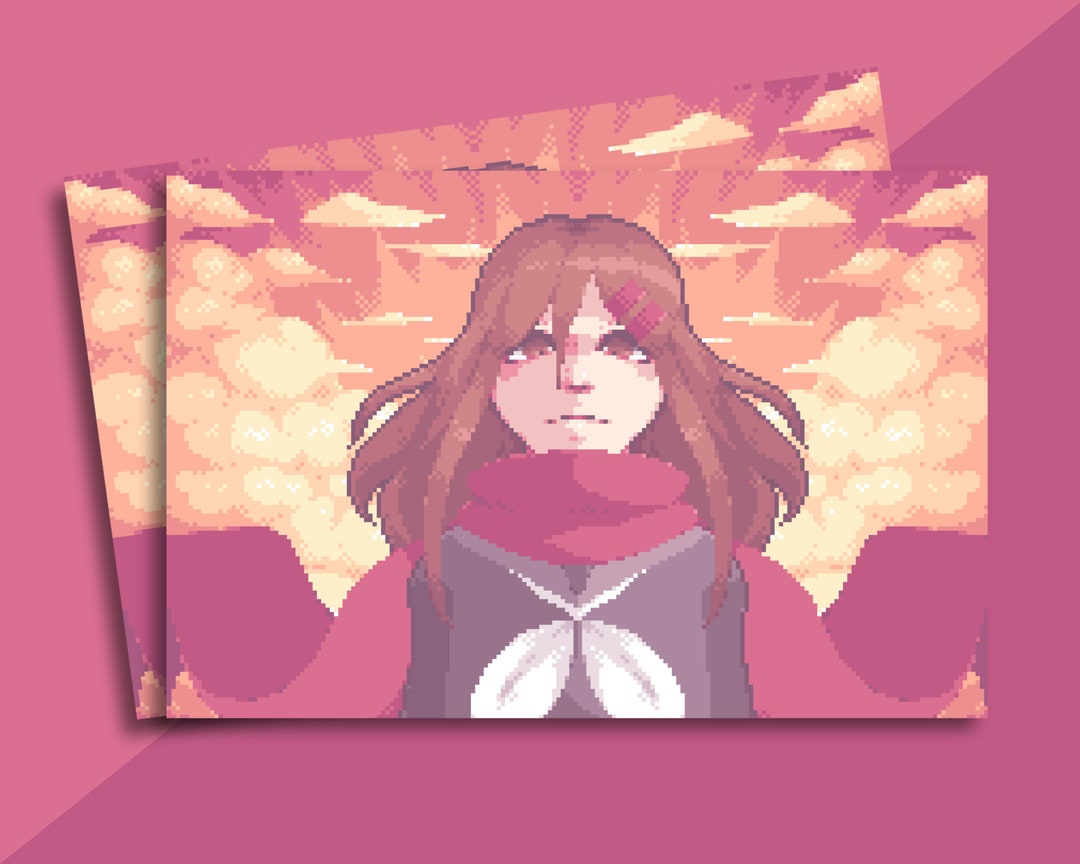 Ayano Tateyama Print | 4x6 or 5x7 Inch Kagerou Project Pixel Matte ...