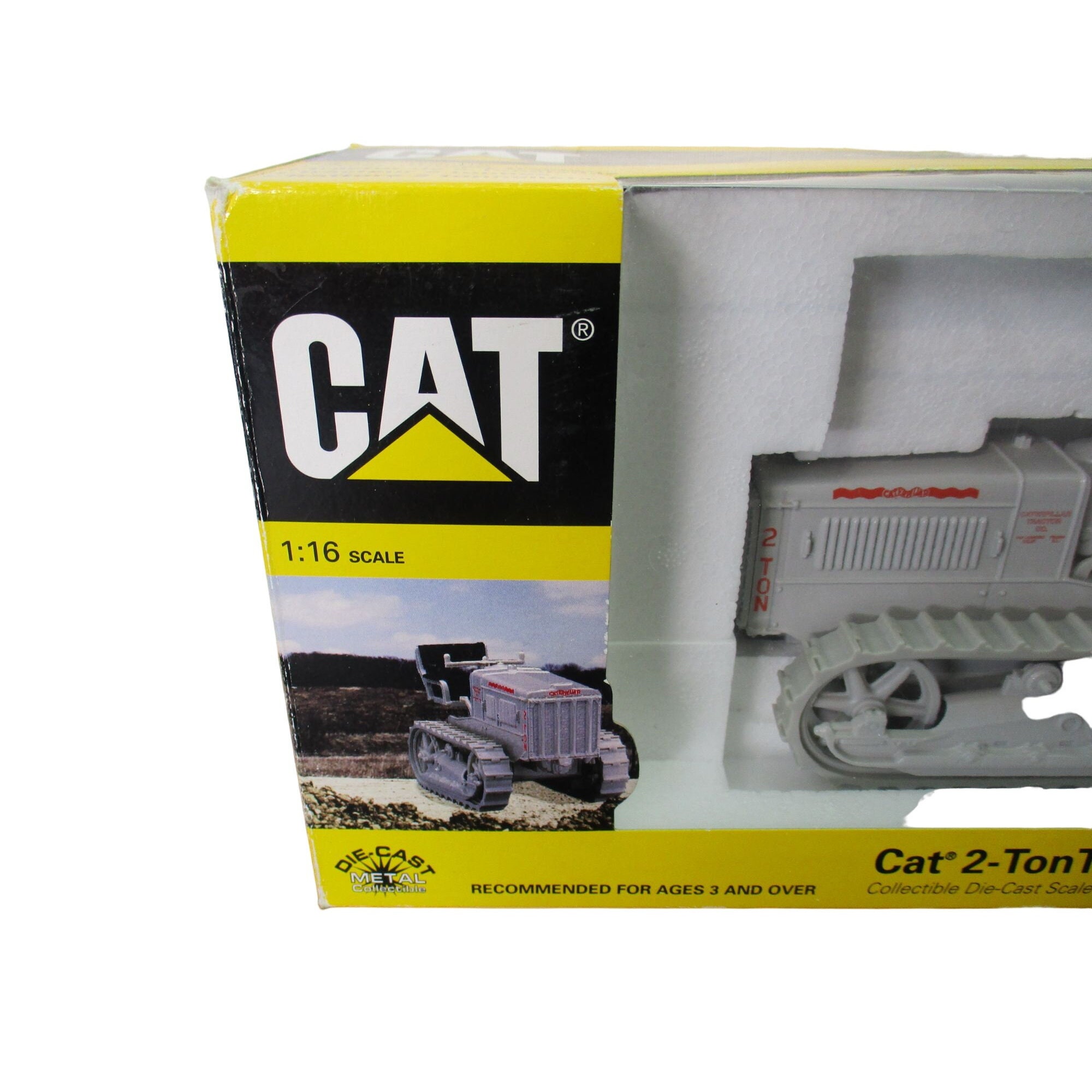 Norscot Cat 2 Ton Tractor 1/16 Scale Collectible Diecast Model Replica ...