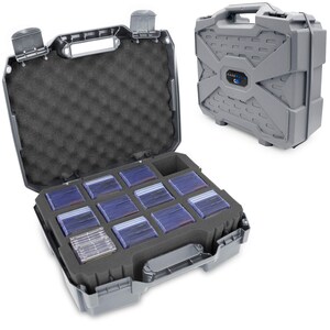 CASEMATIX XL Top Loader Card Storage Case for Trading Cards Fits 450 ...
