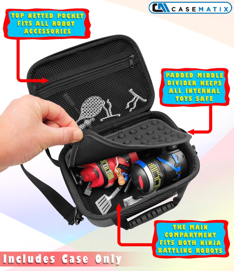 CM Robot Toy Box Case for Ninja Bots Interactive Battling - Etsy