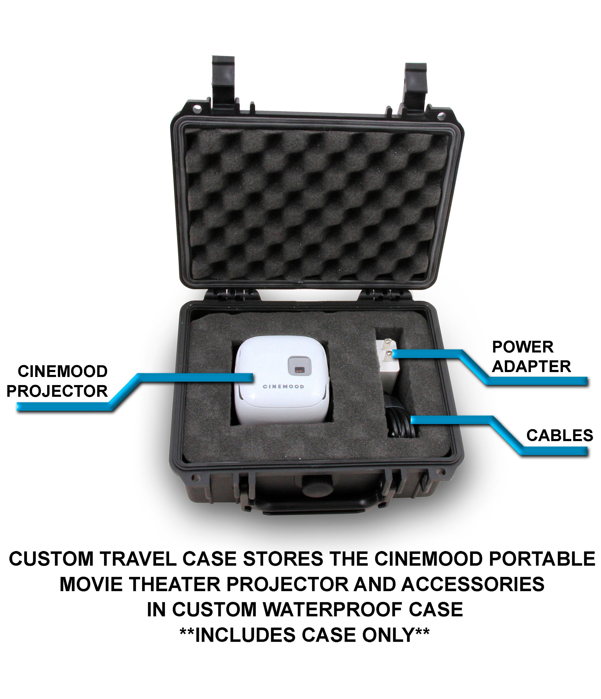 CASEMATIX Travel Projector Case for CINEMOOD Portable Movie | Etsy