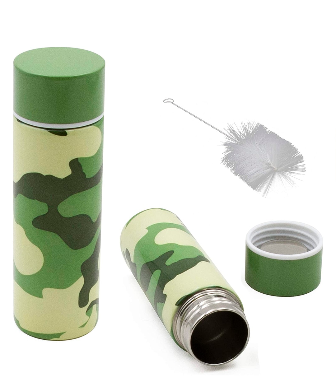 CASEMATIX Stainless Steel Pocket Spittoon 5-ounce Travel Spit Cup ...