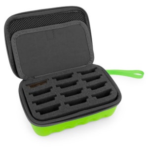 CM Green Clipper Blade Holder for 12 Blades Protective Clipper Blade ...