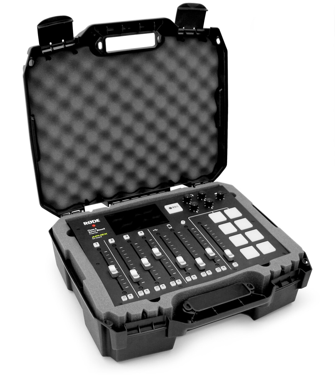 CASEMATIX Studio Mixer Hard Case Fits Rode Rodecaster Pro Podcast ...