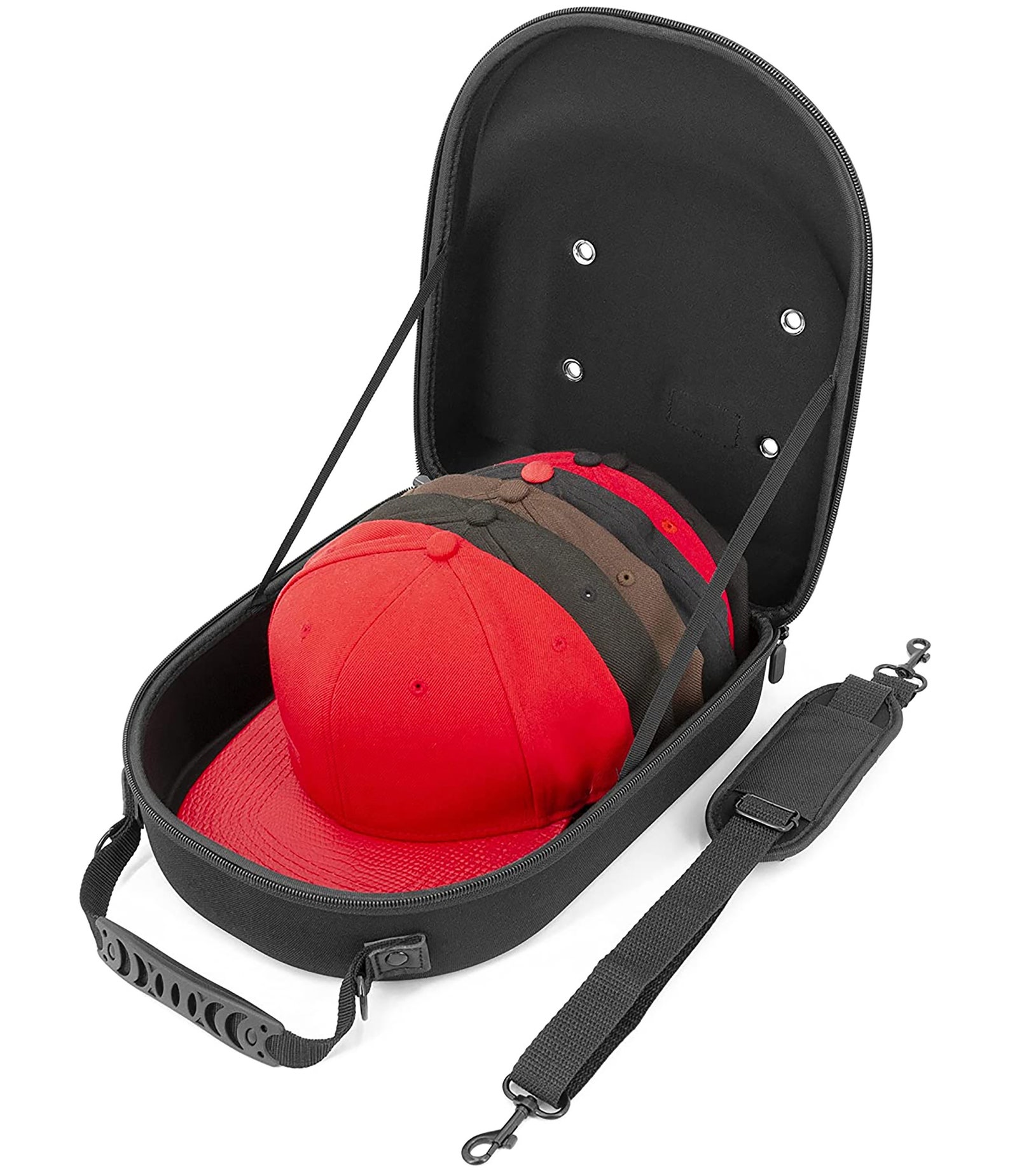 CM Hat Travel Case for up to 6 Baseball Caps With Hard Shell - Etsy