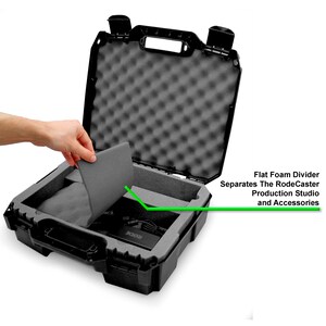 CASEMATIX Studio Mixer Hard Case Fits Rode Rodecaster Pro Podcast ...