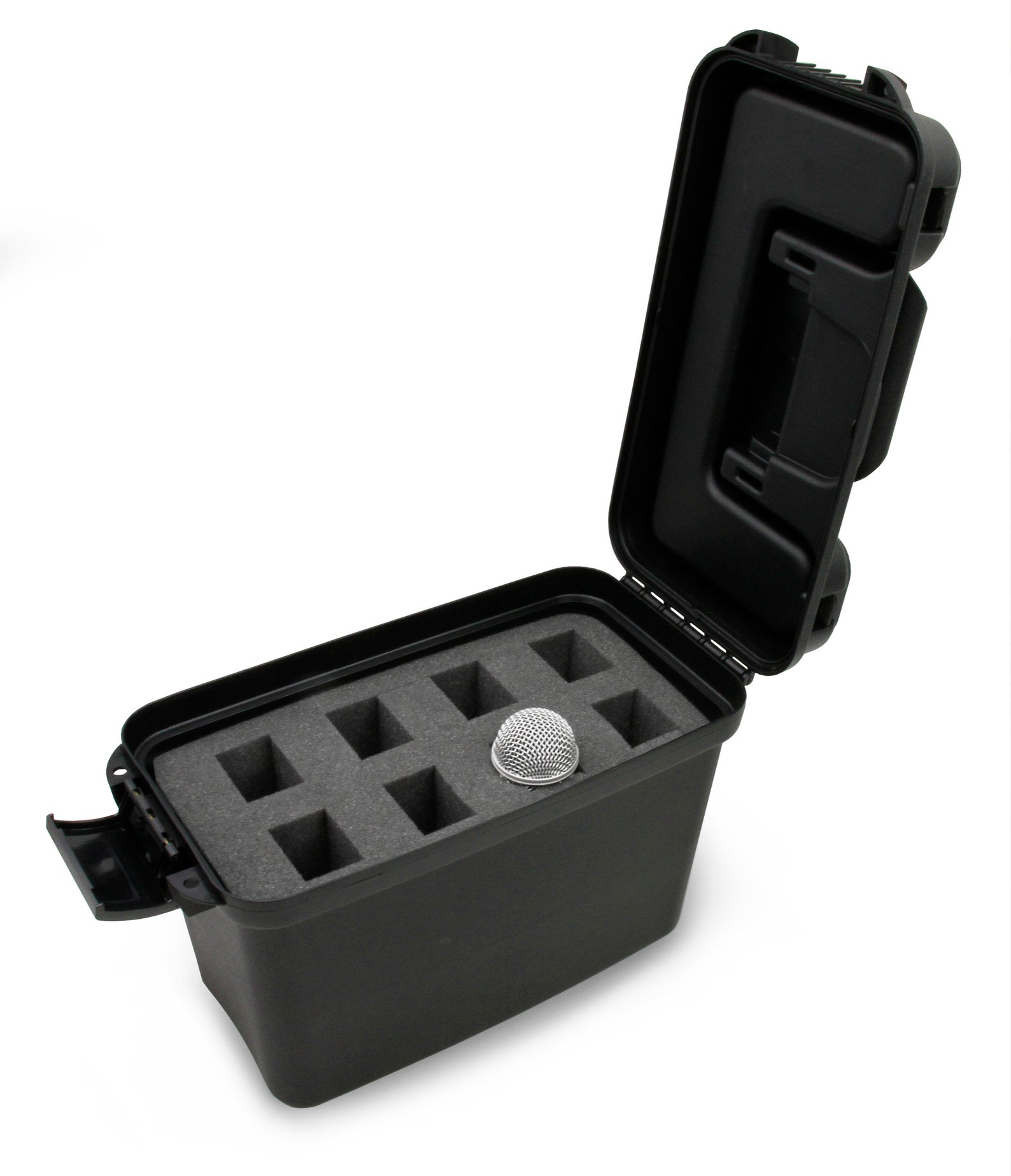 CASEMATIX Hard Shell 8 Mic Handheld Microphone Case Fits - Etsy