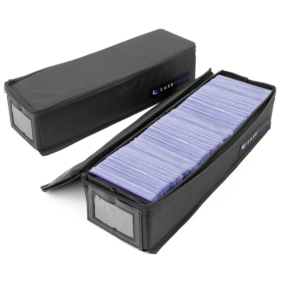 CM Top Loader Card Storage Case for 200 TCG Cards Toploader Storage Box ...