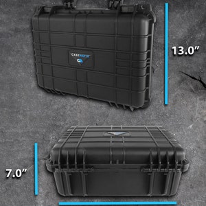 CM 16 Waterproof Boating Dry Box Fits Marine Boating GPS Fish Finders ...