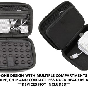 Casematix Portable Card Reader Case Fits Square Contactless Dock and ...