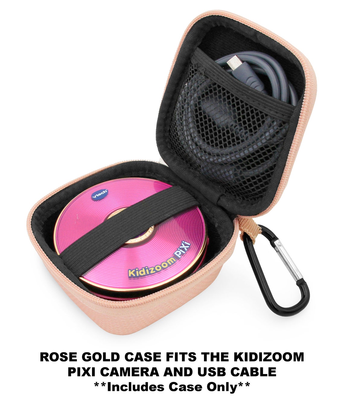 Casematix Rose Gold Camera Toy Case Fits Vtech Kidizoom Pixi - Etsy