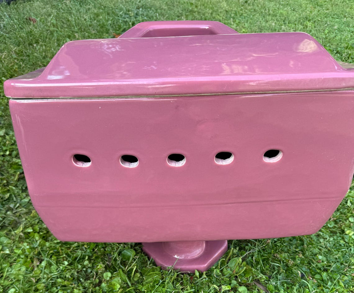 Unused K-3385-53 Vintage Kohler Rochelle 1pc Toilet tankbowl Raspberry ...