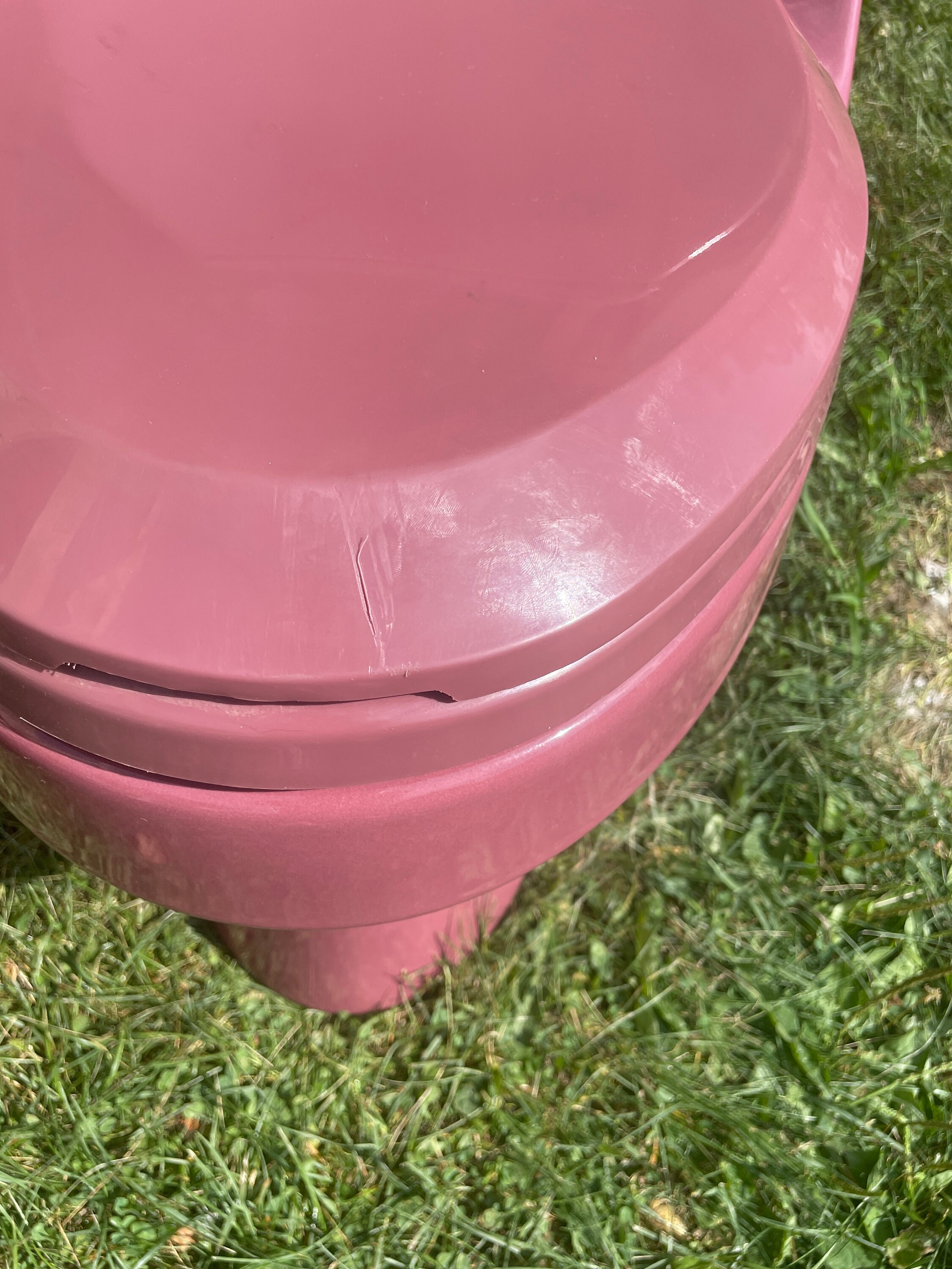 Unused Kohler Raspberry Puree dark Pink 1-pc Toilet - Etsy