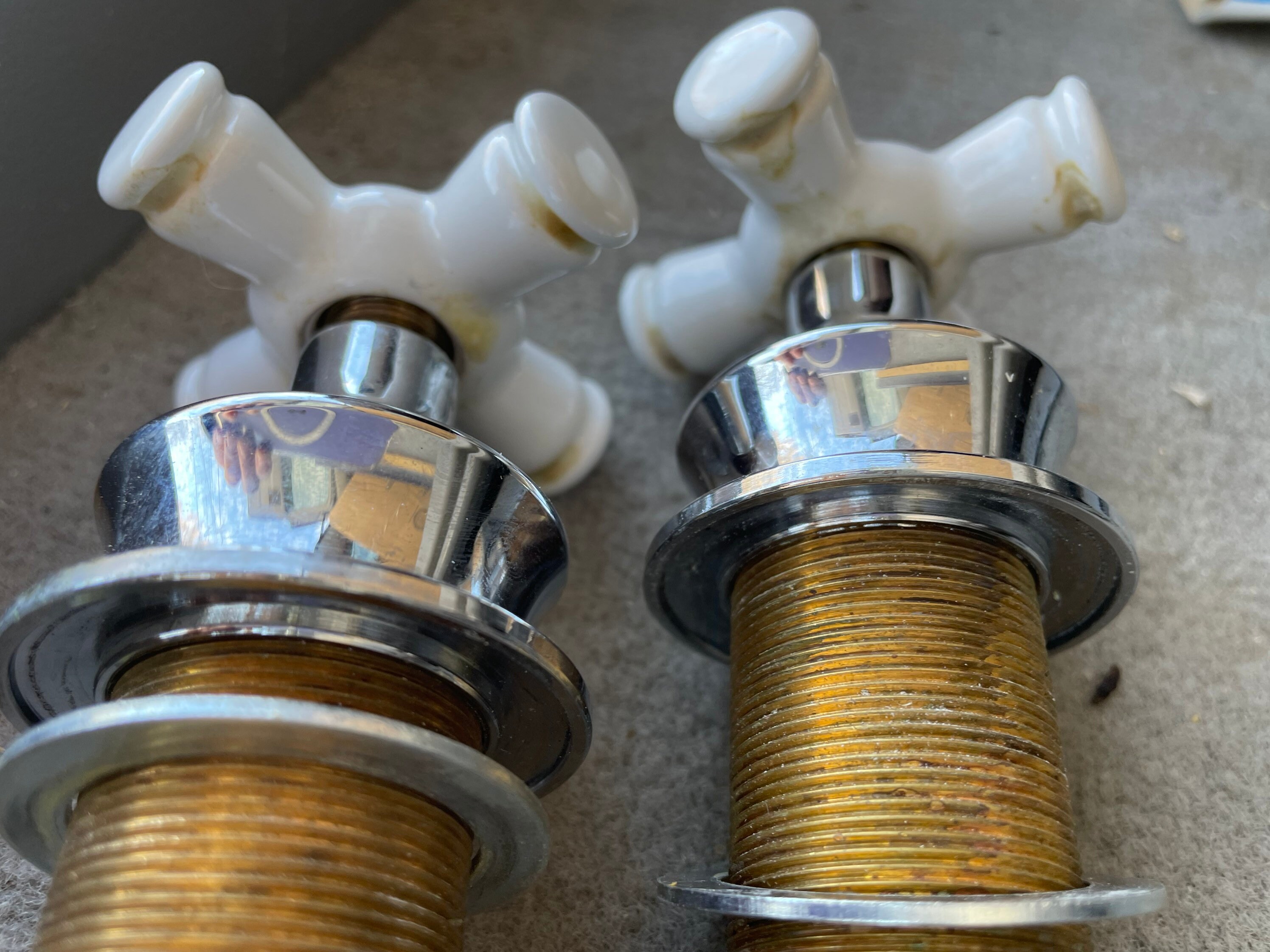 Used Kohler Disney Playful as a Mouse Mickey & Minnie Gooseneck Faucet ...