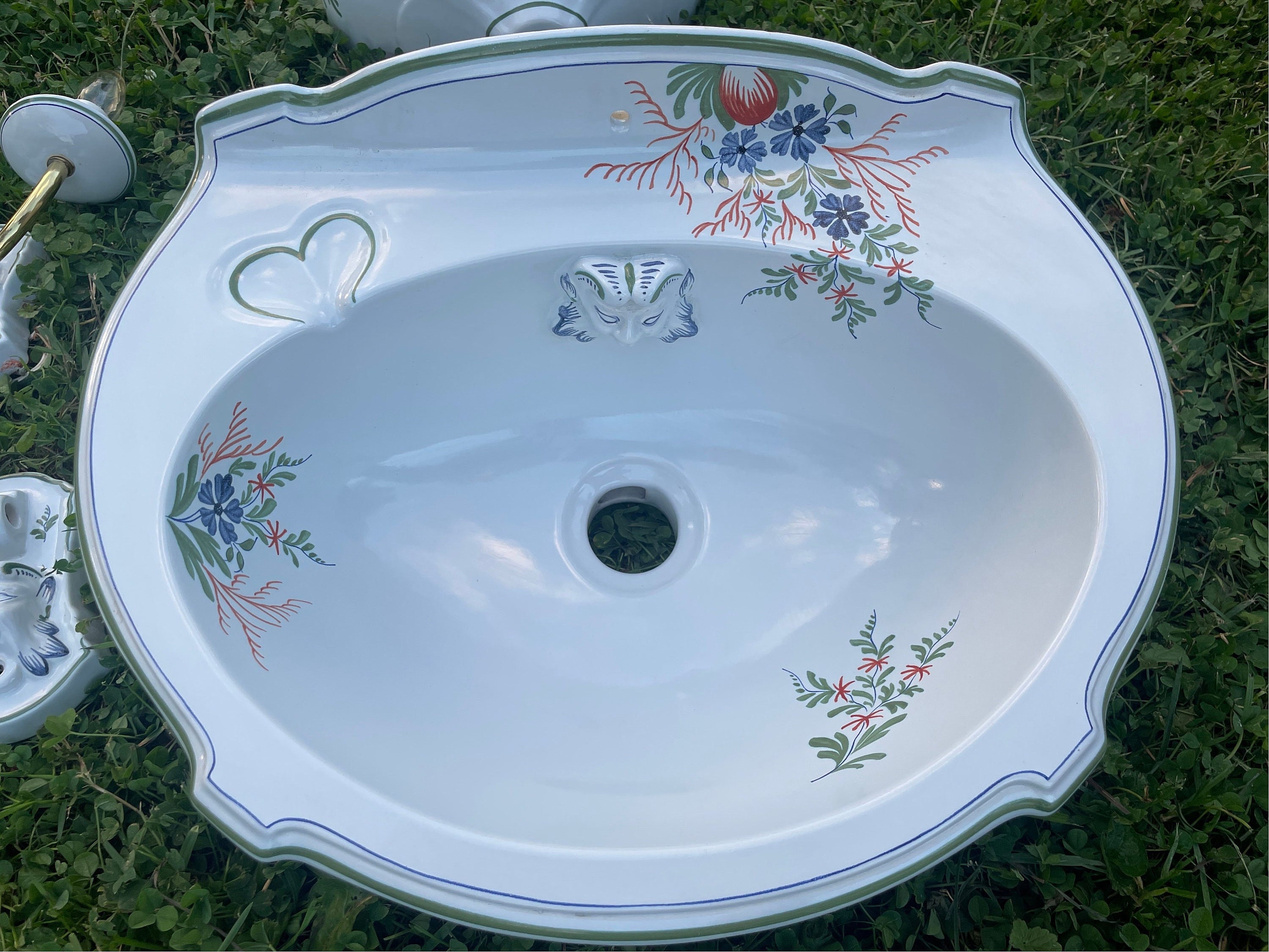 Rare Kohler Alouette Artist Edition Wall-sink W/cistern and Matching ...