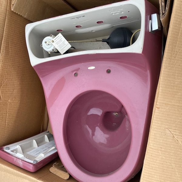Raspberry Kohler Toilet - Etsy