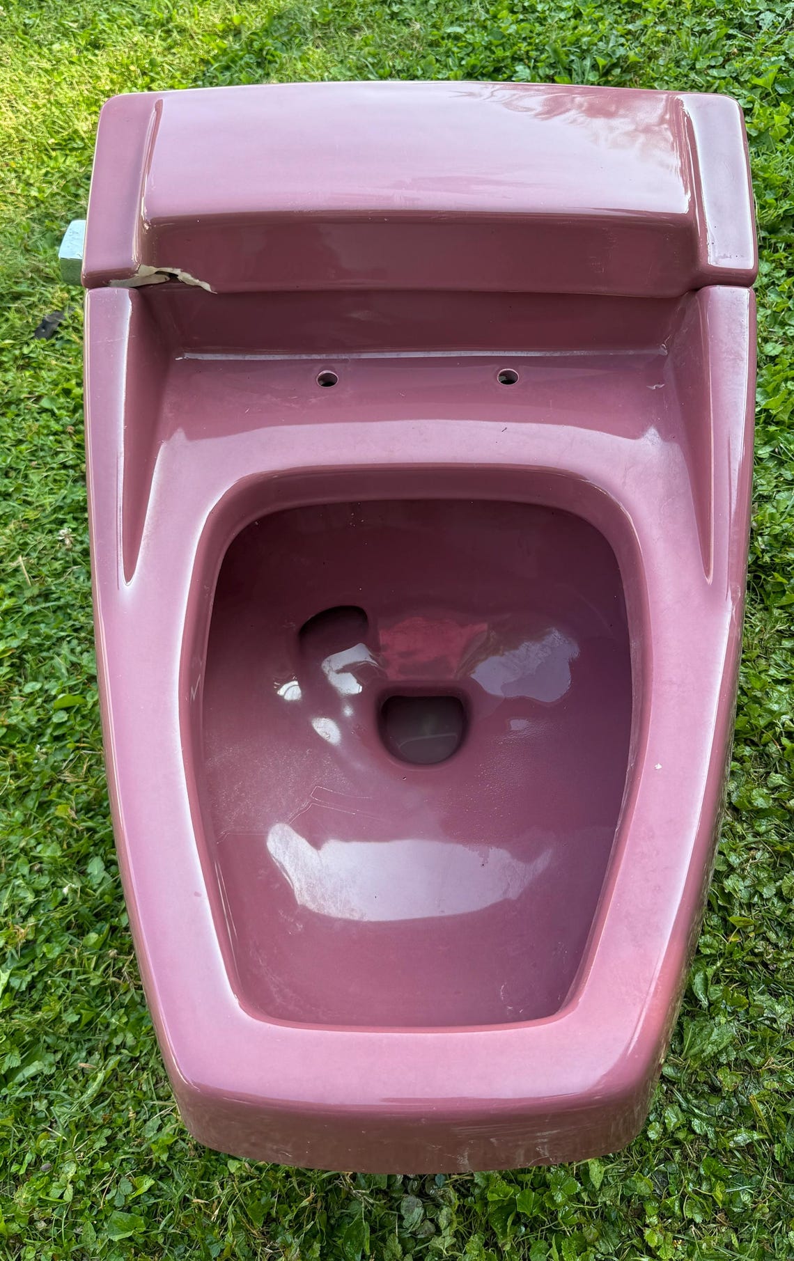 Unused K-3385-53 Vintage Kohler Rochelle 1pc Toilet tankbowl Raspberry ...