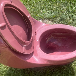 Unused Kohler Raspberry Puree (dark Pink) 1-pc Toilet (tank/bowl/seat ...