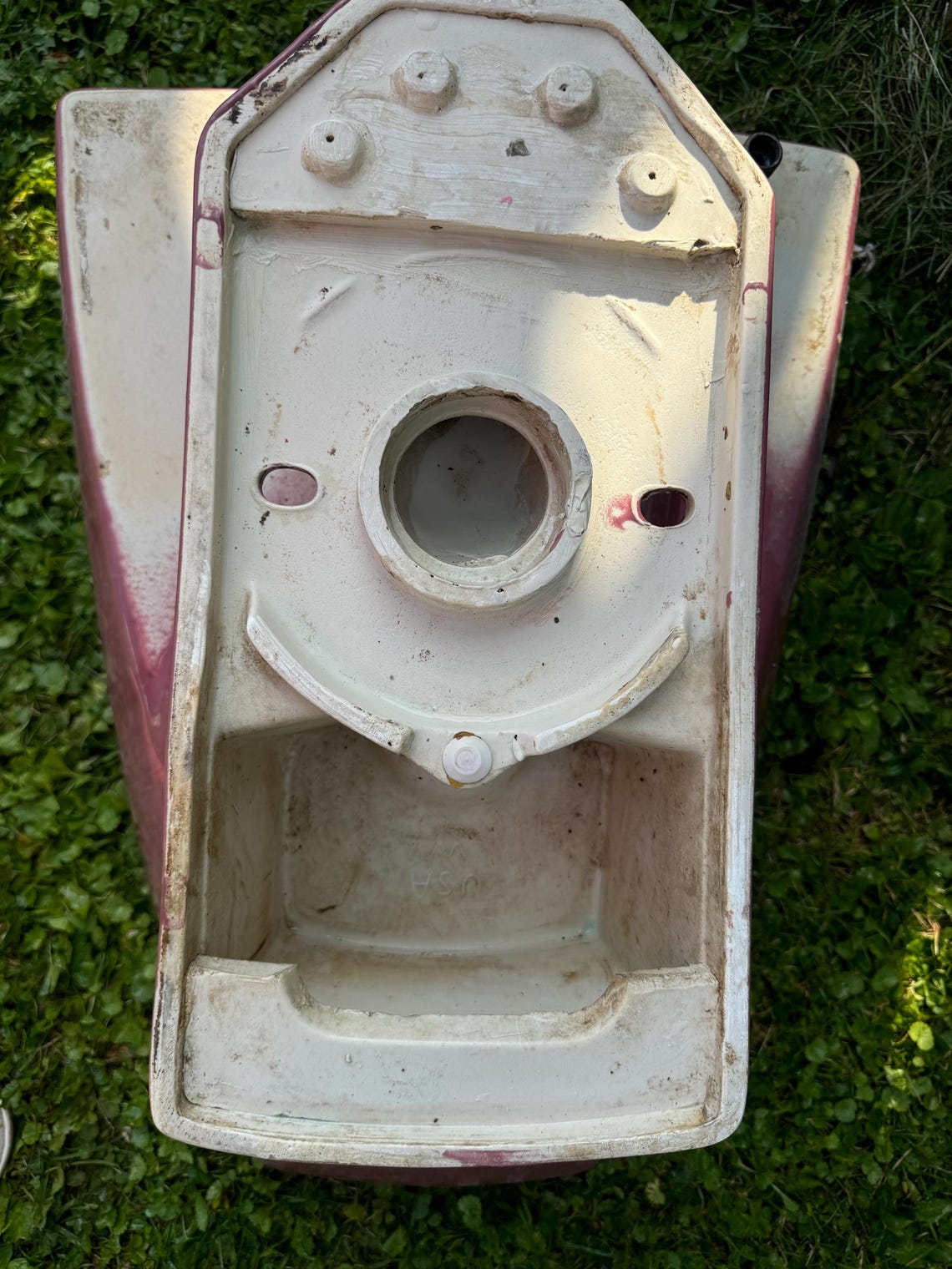 Unused K-3385-53 Vintage Kohler Rochelle 1pc Toilet tankbowl Raspberry ...