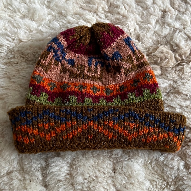 Wool Slouch Beanie - Etsy