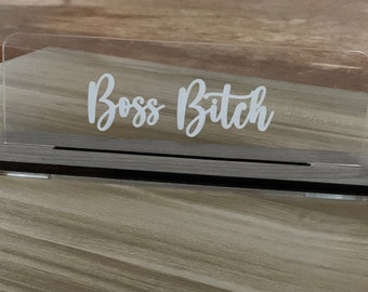 Boss Name Plate | Etsy
