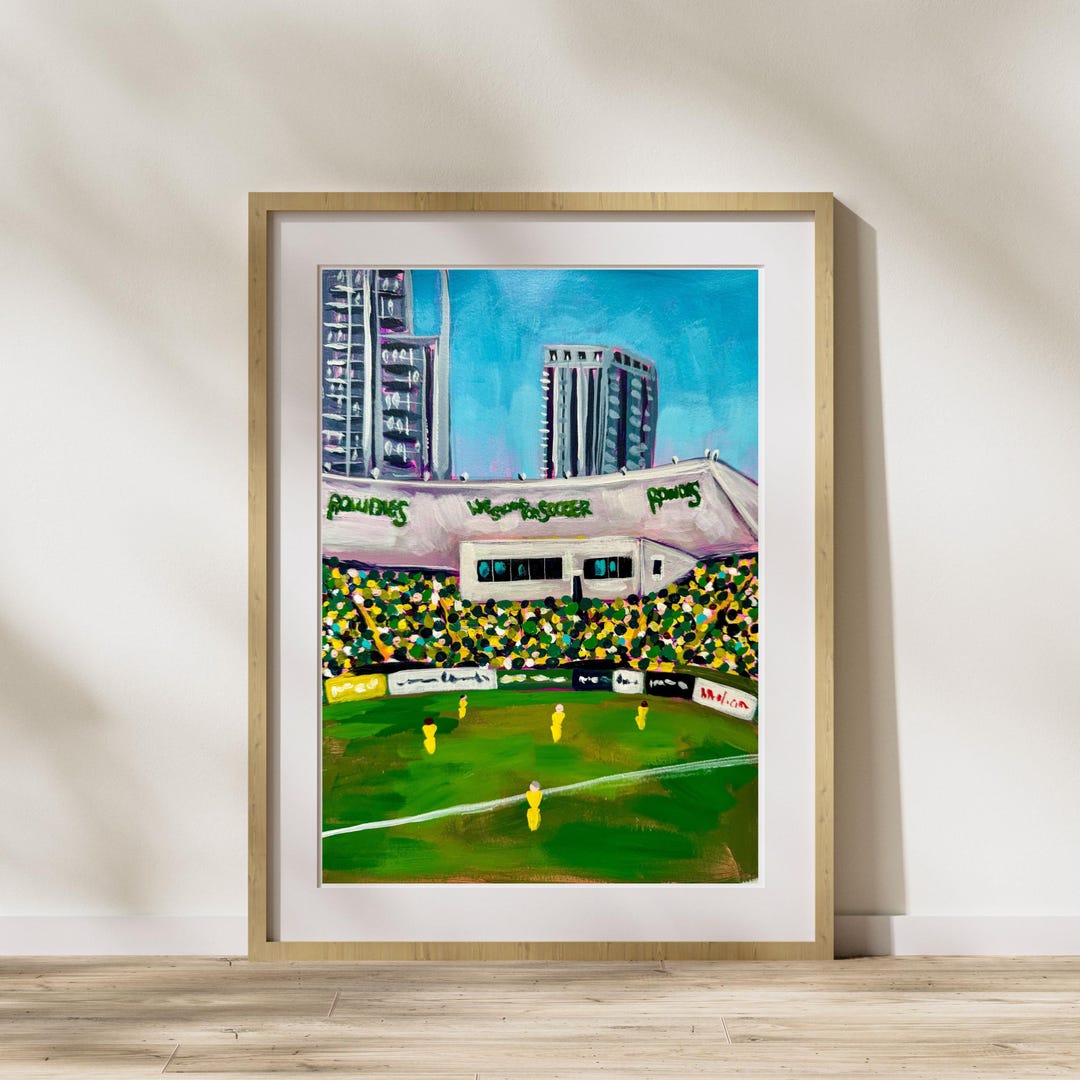 Al Lang Stadium Art Print: Tampa Bay Rowdies Soccer, St. Petersburg ...