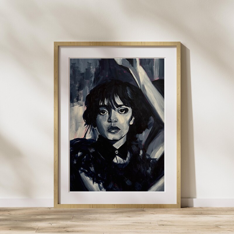 Jenna Ortega Painting - Etsy